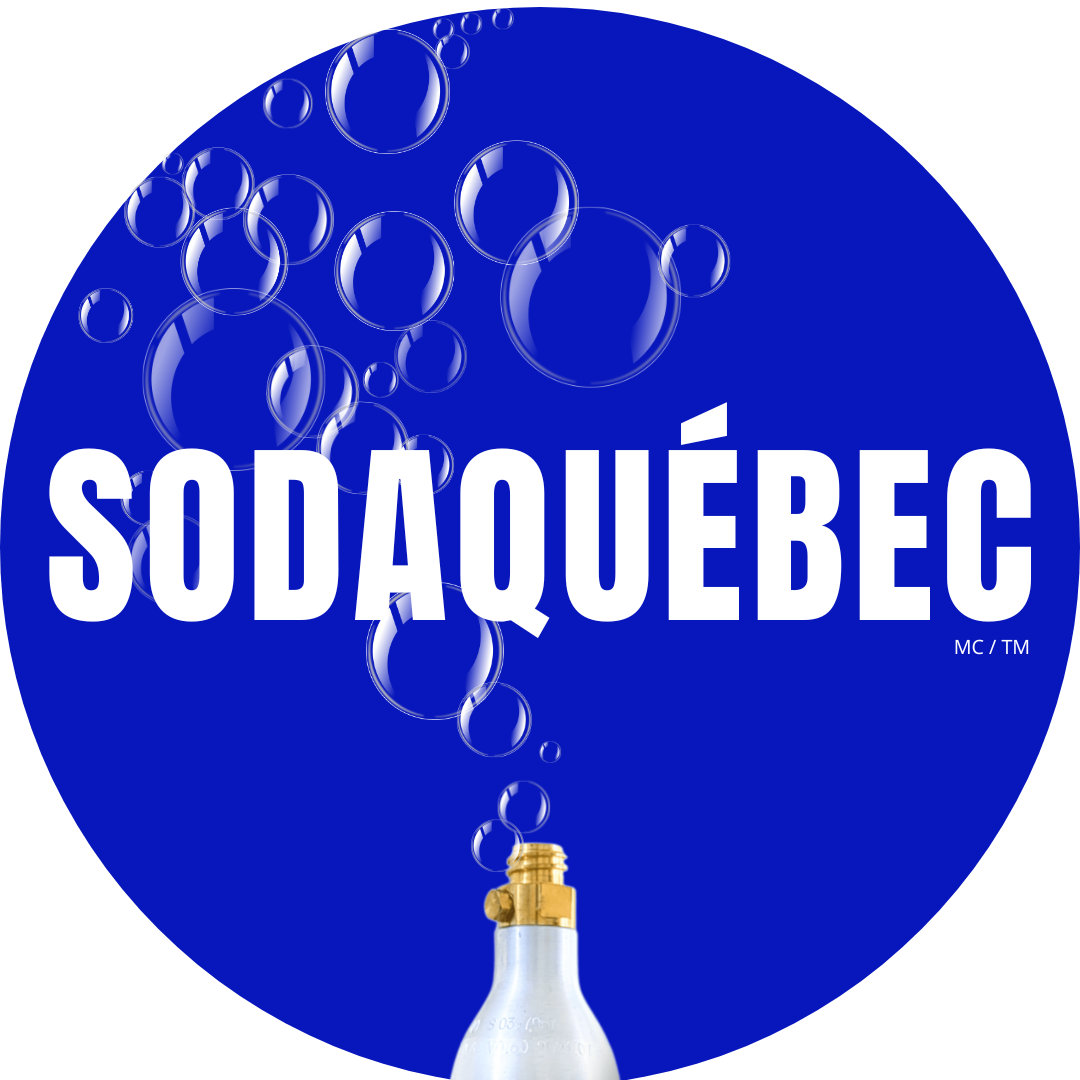 Bonbonne co2 - SodaQuébec - 50% moins chère